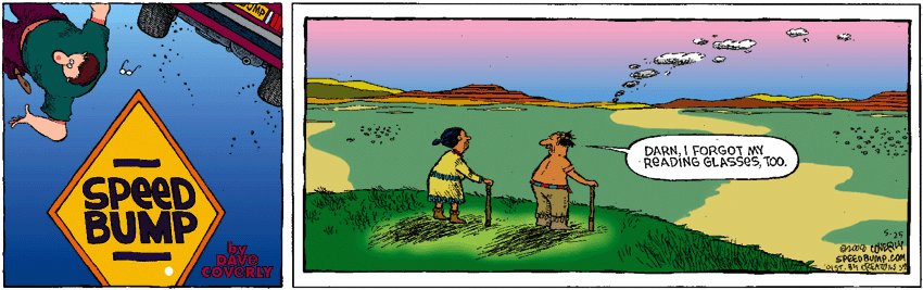 Speed Bump for May 25, 2008, by Dave Coverly | Creators Syndicate