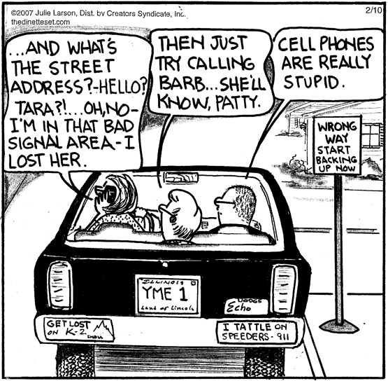 The Dinette Set for 02/10/2007, by Julie Larson | Creators Syndicate