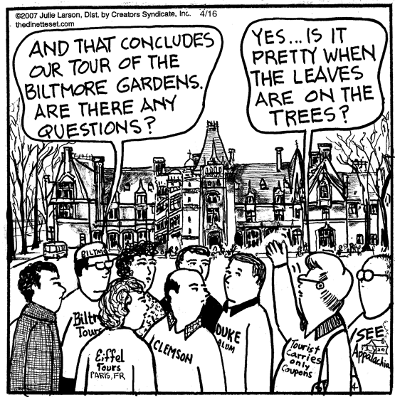 The Dinette Set for 04/16/2007, by Julie Larson | Creators Syndicate