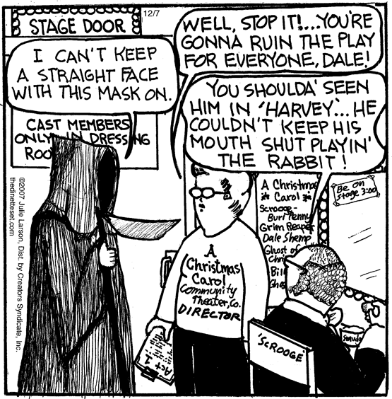 The Dinette Set for Dec 07, 2007, by Julie Larson | Creators Syndicate