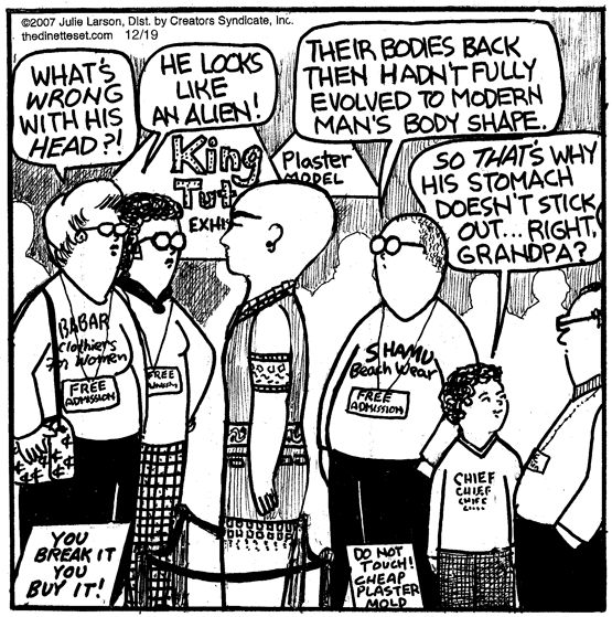 The Dinette Set for Dec 19, 2007, by Julie Larson | Creators Syndicate