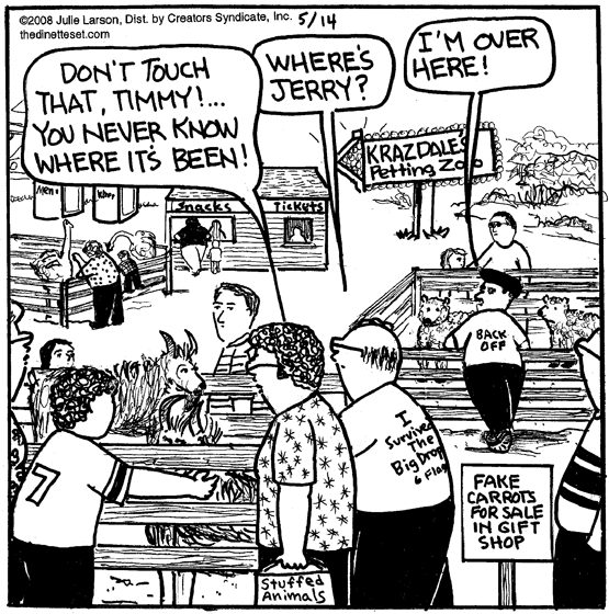 The Dinette Set for May 14, 2008, by Julie Larson | Creators Syndicate