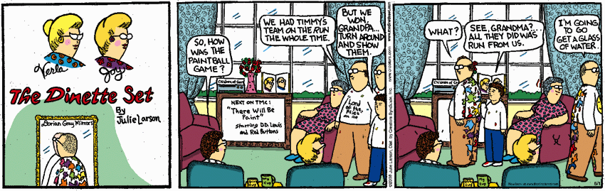 The Dinette Set for Jun 01, 2008, by Julie Larson | Creators Syndicate