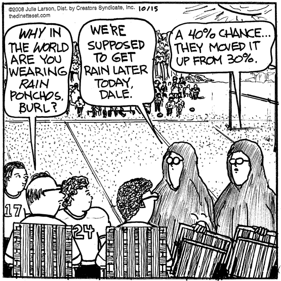 The Dinette Set for Oct 15, 2008, by Julie Larson | Creators Syndicate