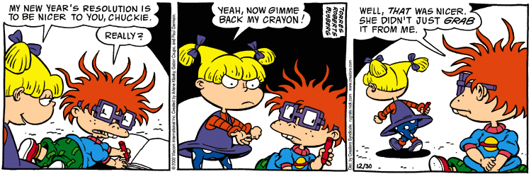 Rugrats for Dec 30, 2009, by Nickelodeon | Creators Syndicate