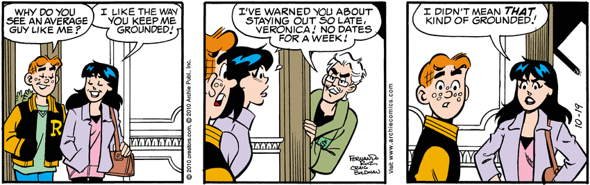 Archie for Oct 19, 2010, by Archie Comic Publications, Craig Boldman ...
