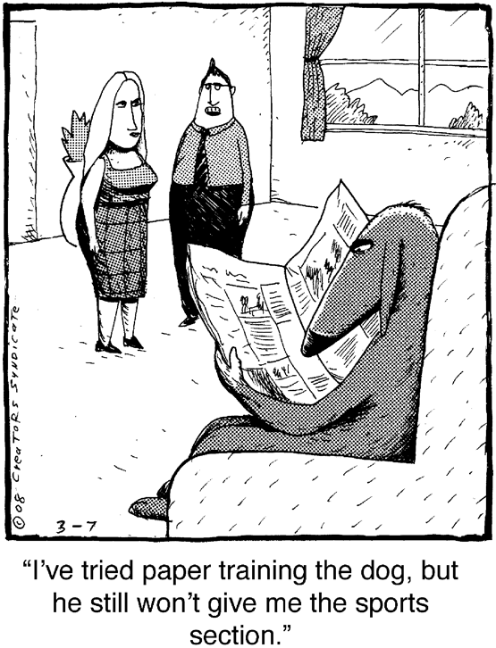 The Quigmans for Mar 07, 2008, by | Creators Syndicate