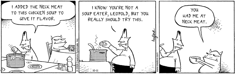 Scary Gary for Oct 11, 2008, by Mark Buford | Creators Syndicate