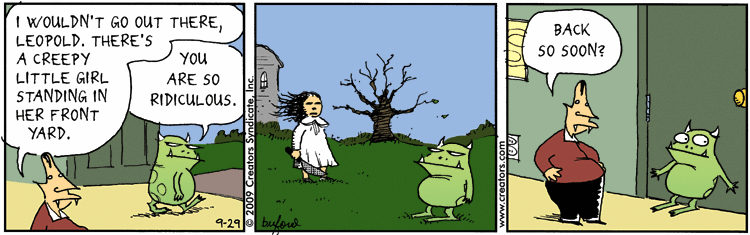 Scary Gary for Sep 29, 2009, by Mark Buford | Creators Syndicate