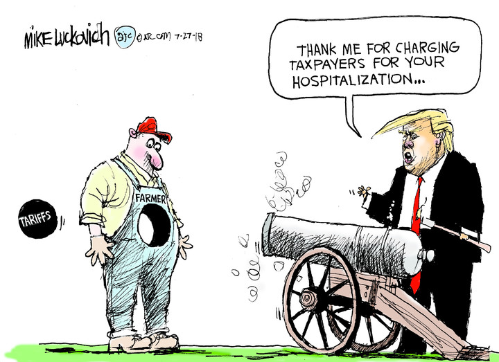 Mike Luckovich for Jul 27, 2018, by Mike Luckovich | Creators Syndicate