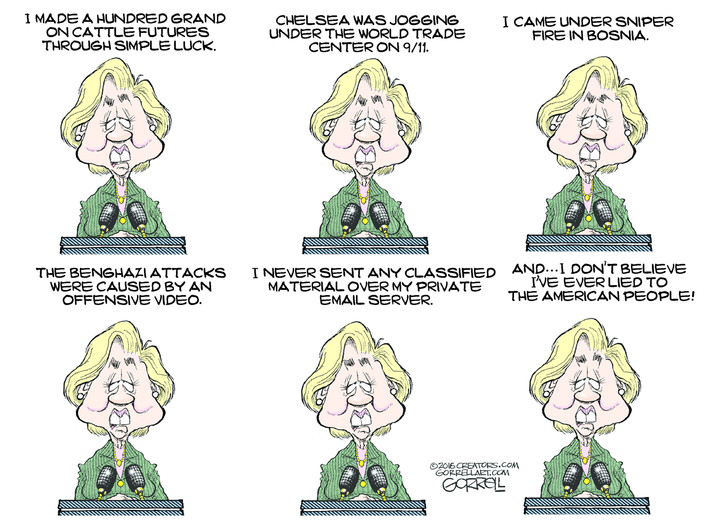 Bob Gorrell for Feb 25, 2016, by Bob Gorrell | Creators Syndicate