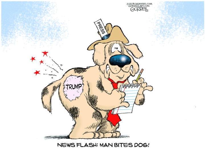 Bob Gorrell for Jan 13, 2017, by Bob Gorrell | Creators Syndicate