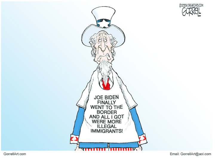 Bob Gorrell for Jan 09, 2023, by Bob Gorrell | Creators Syndicate