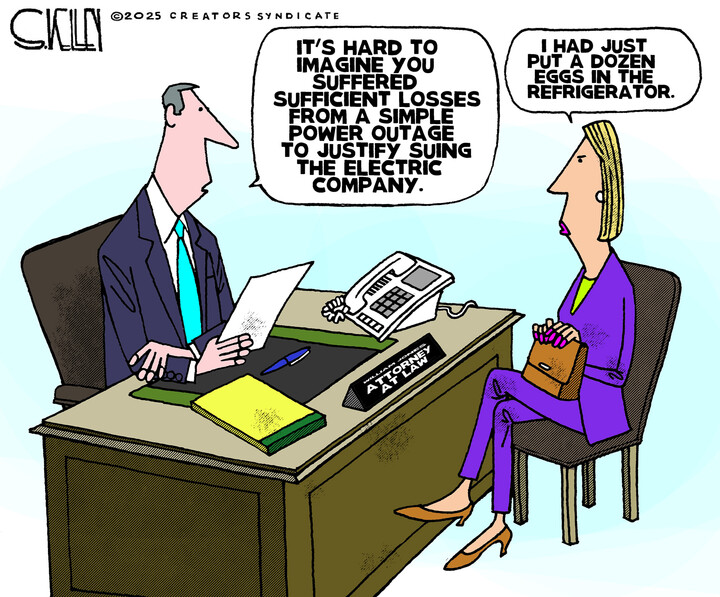 Steve Kelley for Feb 18, 2025, by | Creators Syndicate