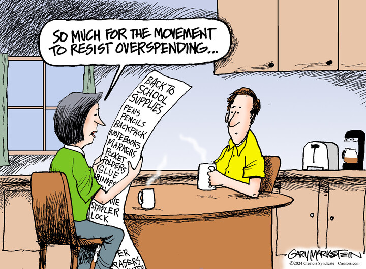 Gary Markstein for Aug 19, 2024, by Gary Markstein | Creators Syndicate