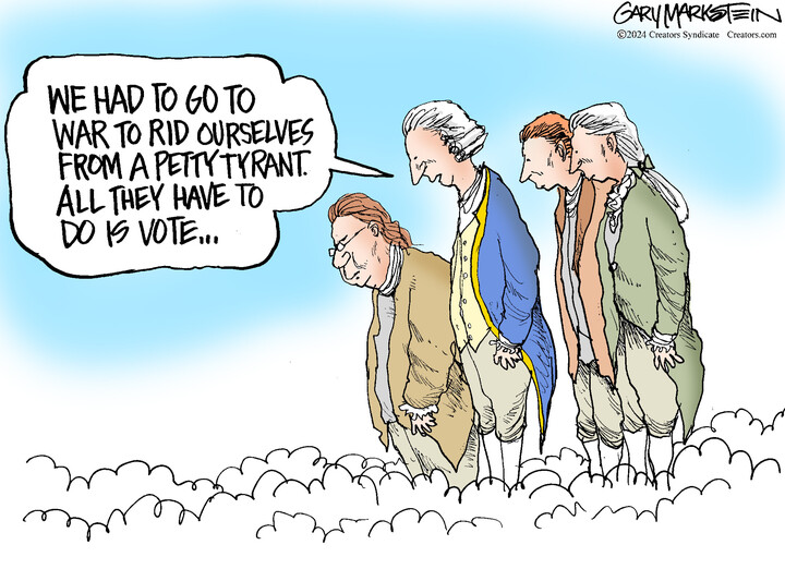 Gary Markstein for Oct 31, 2024, by Gary Markstein | Creators Syndicate