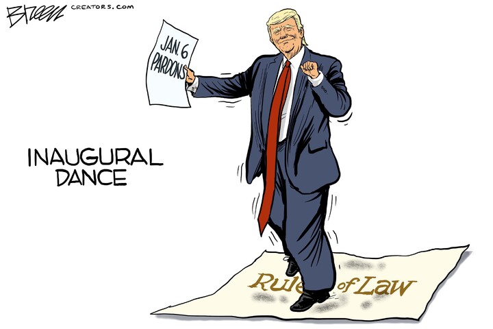 Steve Breen for Jan 21, 2025, by Steve Breen | Creators Syndicate