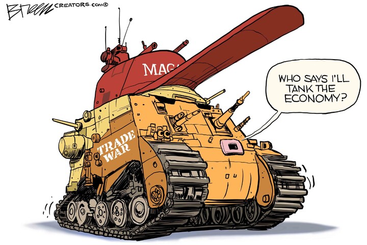 Steve Breen for Mar 14, 2025, by Steve Breen | Creators Syndicate