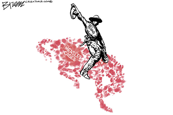 Steve Breen for Apr 09, 2025, by Steve Breen | Creators Syndicate