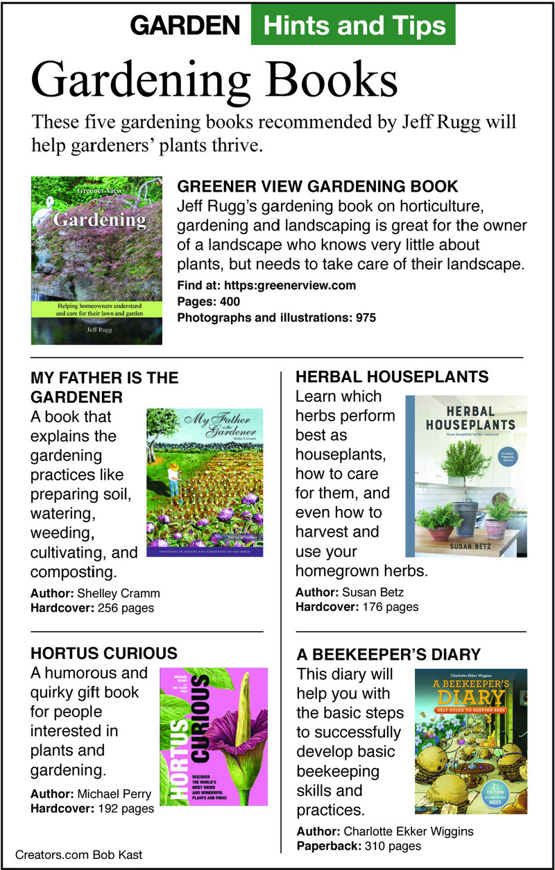 Gift Books for Your Gardener, by Jeff Rugg | Creators Syndicate
