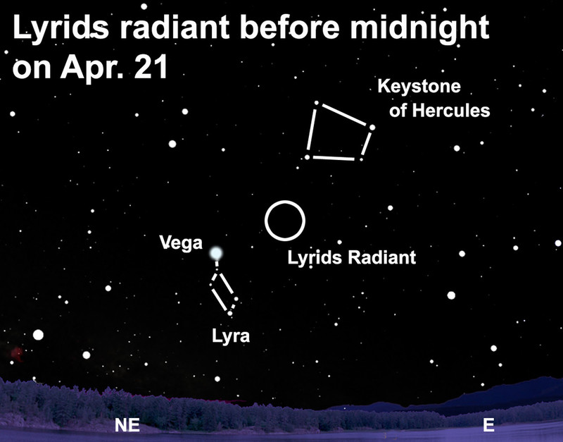 The Lyrids Meteor Shower, by Dennis Mammana | Creators Syndicate