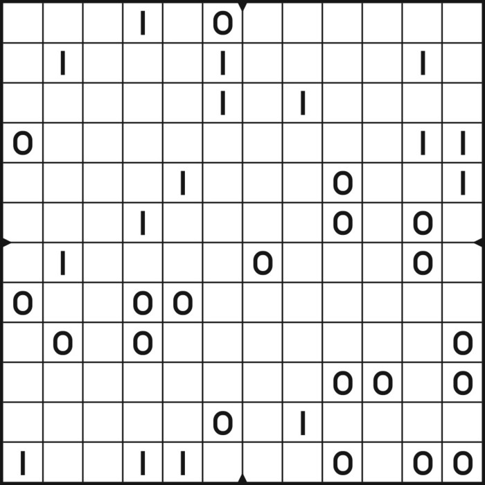 Binairo Daily for May 28, 2018, by PeterFrank Puzzles | Creators Syndicate