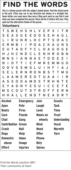 International Wordfind | Creators Syndicate