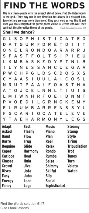 International Wordfind for Mar 12, 2024, by Auspac Media of Unit 4 ...