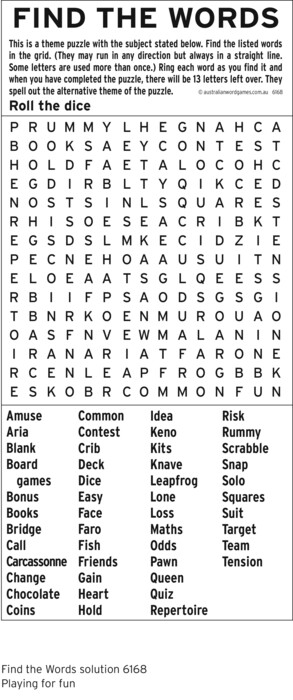 International Wordfind | Creators Syndicate