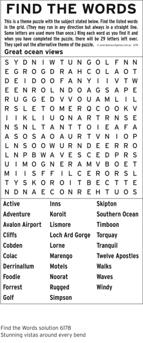 International Wordfind for Apr 12, 2024, by Auspac Media of Unit 4 ...