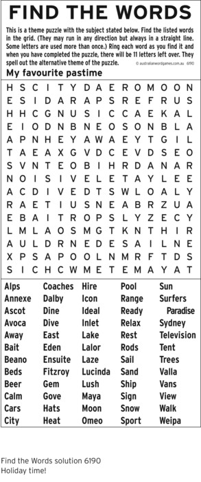 International Wordfind | Creators Syndicate